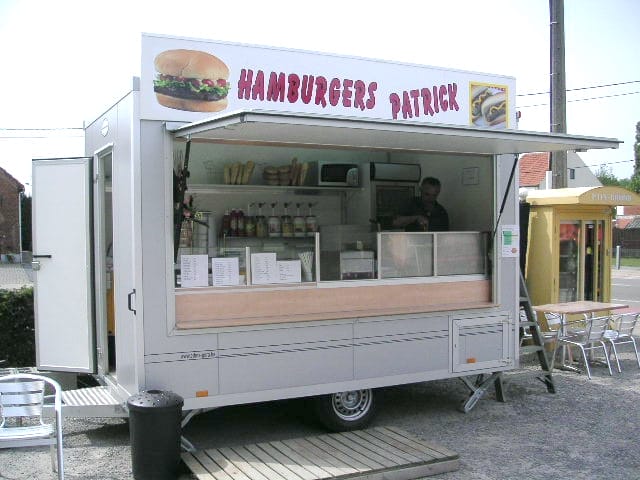 Snackwagen - Hamburgerwagen - Edma Industrie nv